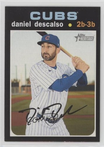 2020 Topps Heritage High Number Daniel Descalso #623 | eBay