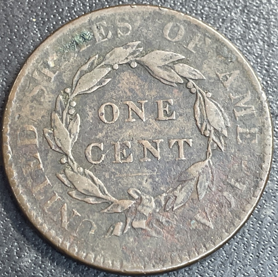 1820 1C Large Date Coronet Head Large Cent | eBay