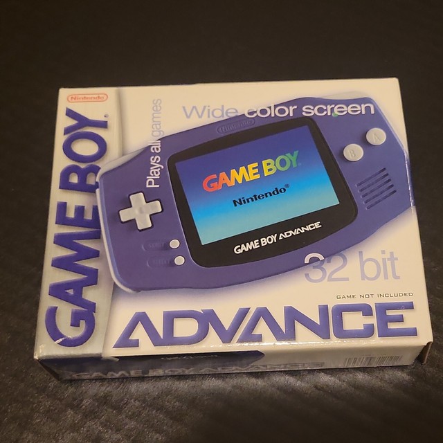 Nintendo Game Boy Advance Handheld System - Indigo for sale online | eBay
