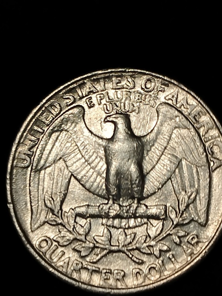 1984 P Washington Quarter Mint Mark Filled In Plus Several Errors ...