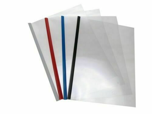 A4 Document Binding Set For Documents With Slide Binders & Clear Cover ...