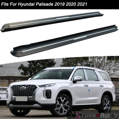 Fits for Hyundai Palisade 2019 2020-2024 Fixed Side Step Running Board ...