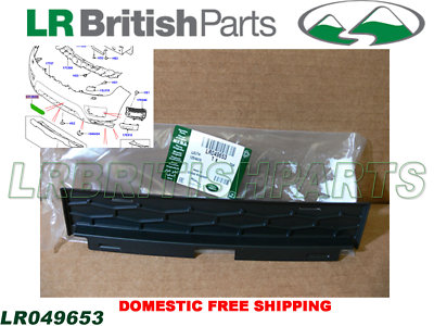 GENUINE LAND ROVER FRONT BUMPER DEFLECTOR RANGE ROVER SPORT 14 ON OEM ...