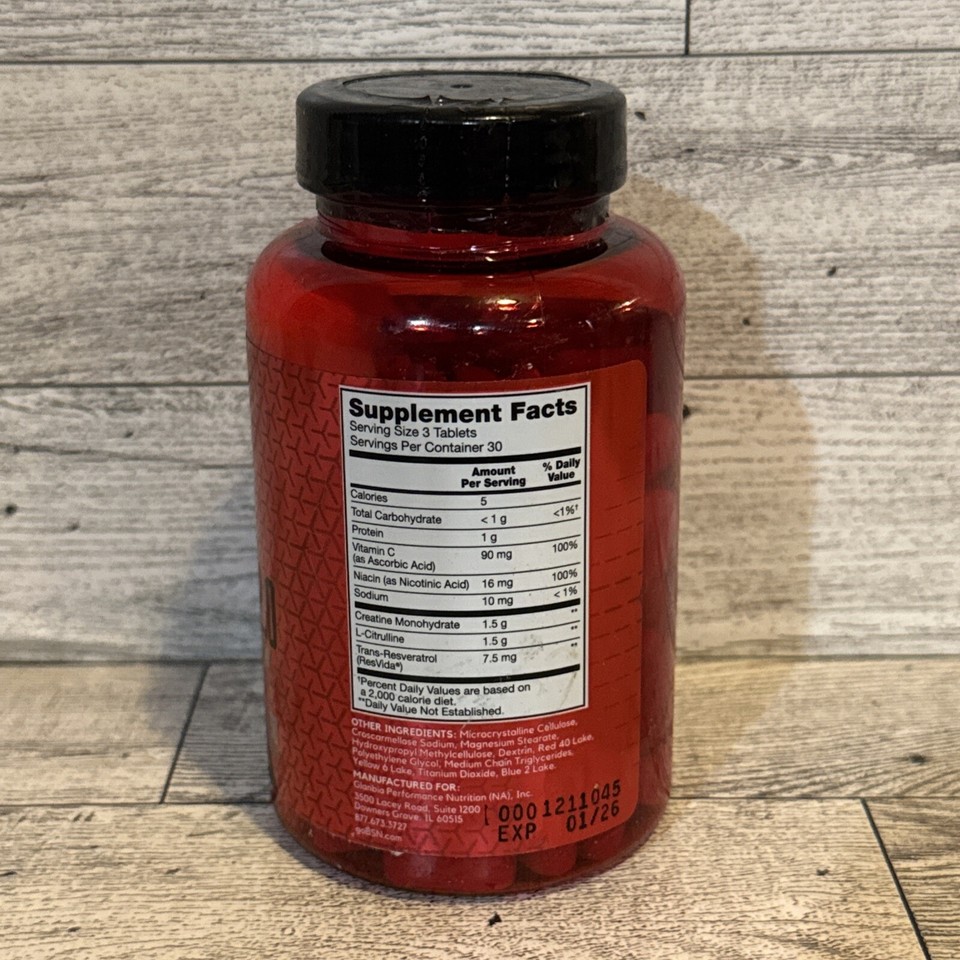 BSN Nitrix Concentrated Nitric Oxide Booster Huge Pumps Vascularity ...