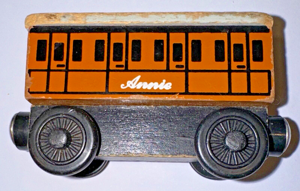 BRIO # 32450 Thomas & Friends Annie Brown Train Coach Wood Car | eBay