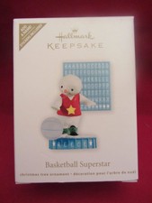 HALLMARK 2011 Ornament BASKETBALL SUPERSTAR SHIP Can be Personalized ...