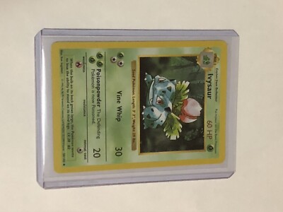 Ivysaur - 30/102 - Pokemon Base Set Shadowless Card WOTC NM | eBay