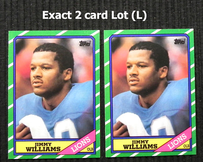 Jimmy Williams 1986 Topps Exact 2 Card Lot (L) Pictured #252 | eBay