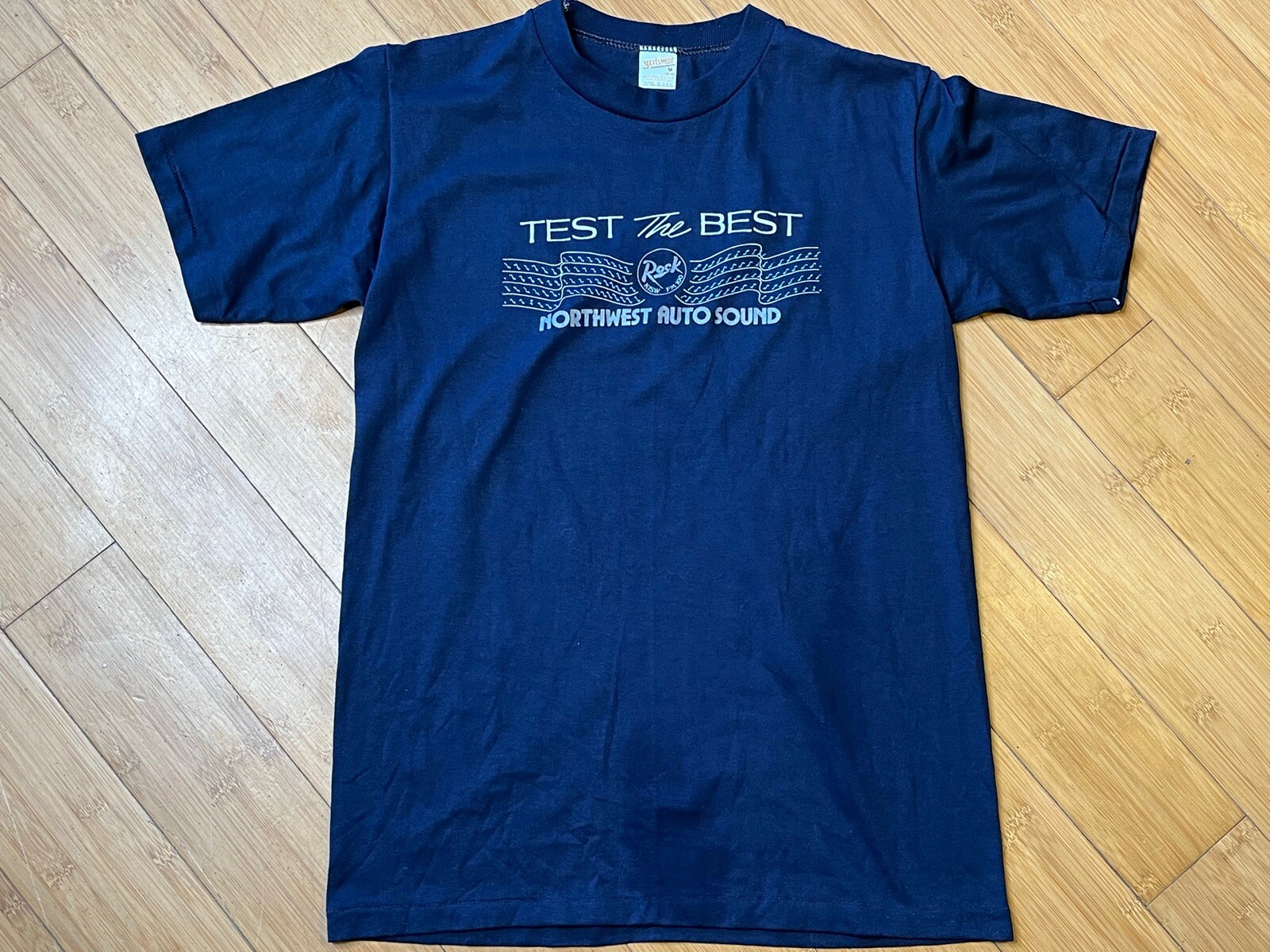 Vintage Men’s XS - Small KISW Rock FM 100 Radio Station 80’s T Shirt | eBay