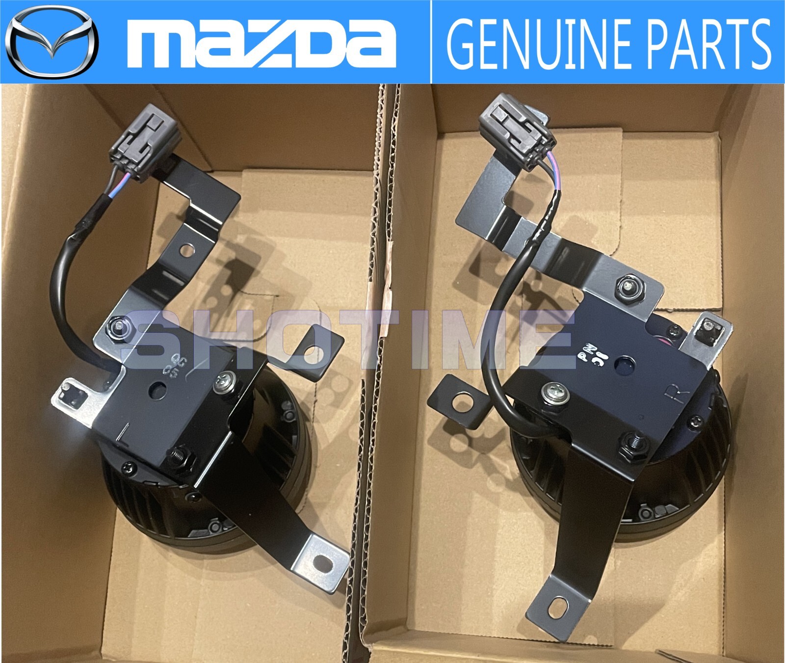 MAZDA GENUINE OEM 99-02 RX-7 FD3S RAYBRIG Fog Lamp Light Set JDM | eBay