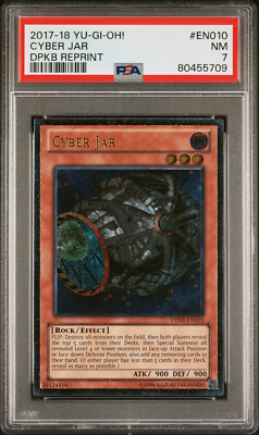 2017 YUGIOH DPKB-EN010 CYBER JAR RARA ULTIMA PSA 7 NM #80455709 | eBay