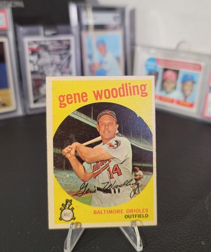 1959 Topps Baseball #170 Gene Woodling Baltimore Orioles VG+-EX | eBay