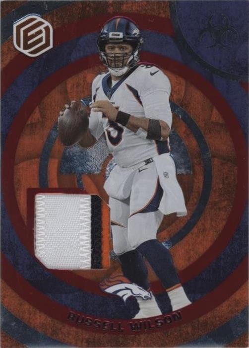 2022 Panini Elements - Critical Mass Memorabilia Russell Wilson #CM-RW ...