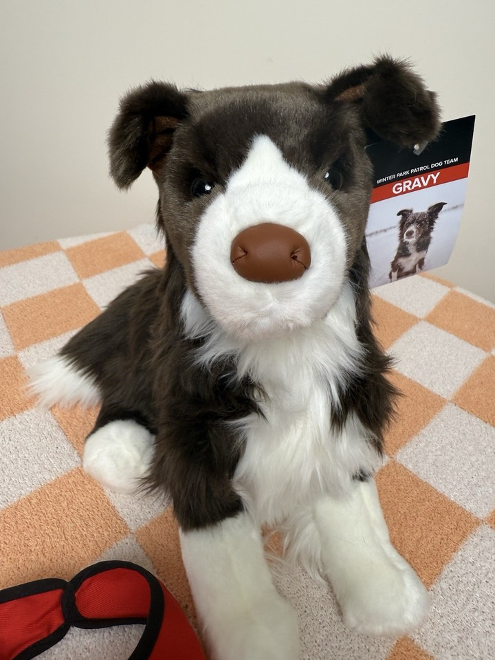 Gravy Patrol Pup Winter Park Border Collie Plush Douglas Cuddle Dog ...