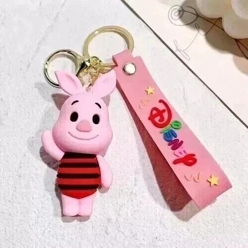 Piglet 3d Rubber Key Ring Keychain Figure Keyring | eBay Australia