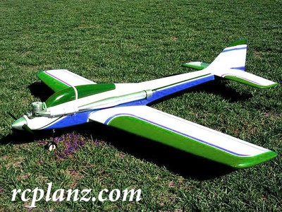 R/C AIRPLANE PLANS & PATTERNS: UFO 66" Wingspan - 5ch RC Sport Pattern ...