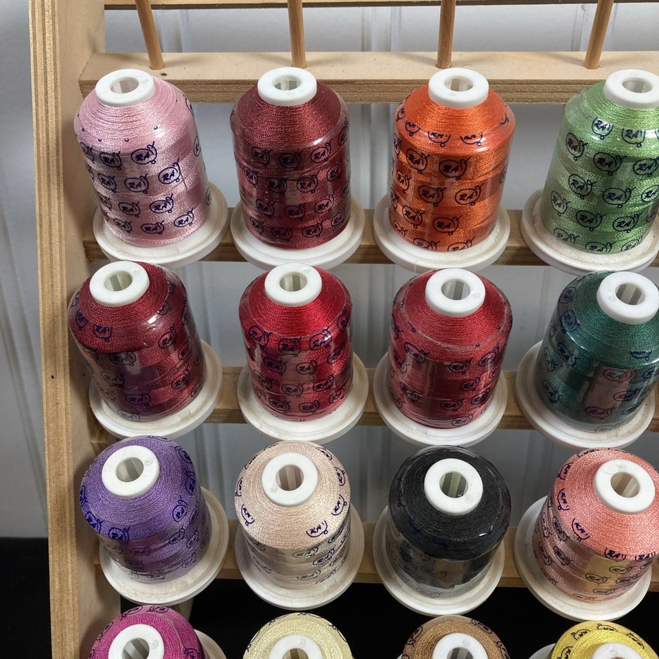 NEW! Mixed Lot Of 40 Robinson Anton Rayon Embroidery Thread 1100 Yd ...