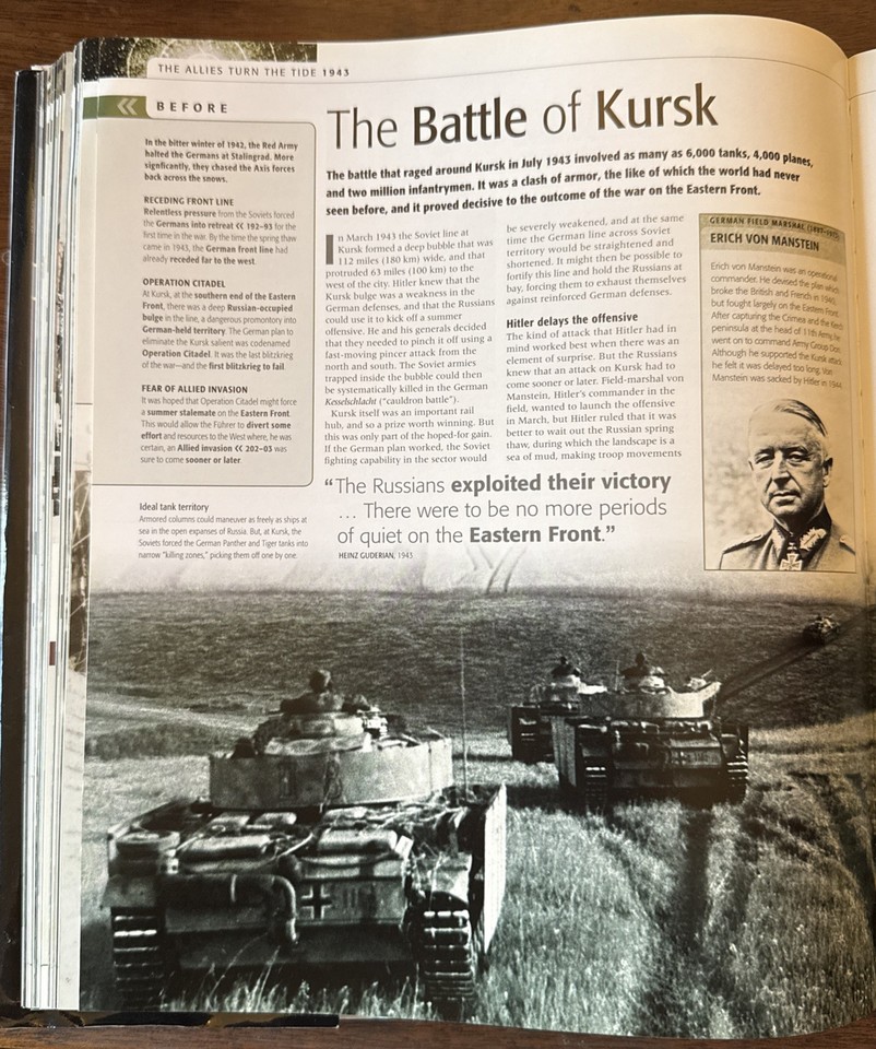 World War II : The Definitive Visual History from Blitzkrieg to the ...