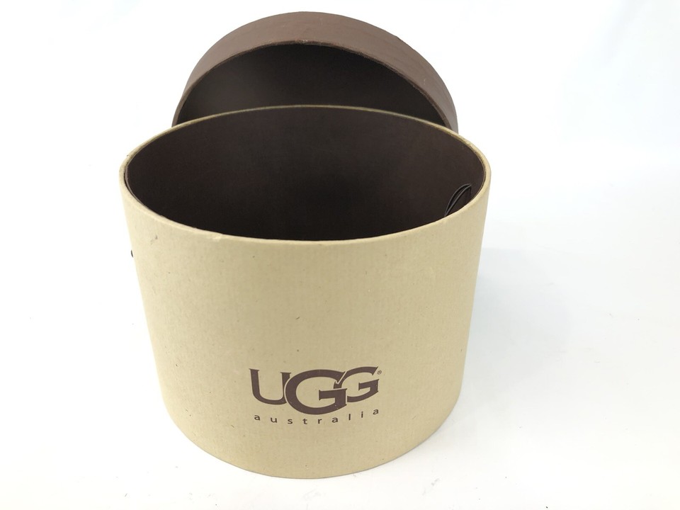 UGG Empty Round Box! Great CONDITION! 6.5" Diameter x 4.25" Height | eBay