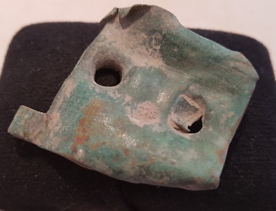 Nice Large Roman bronze buckle plate off saddle straps found in England ...