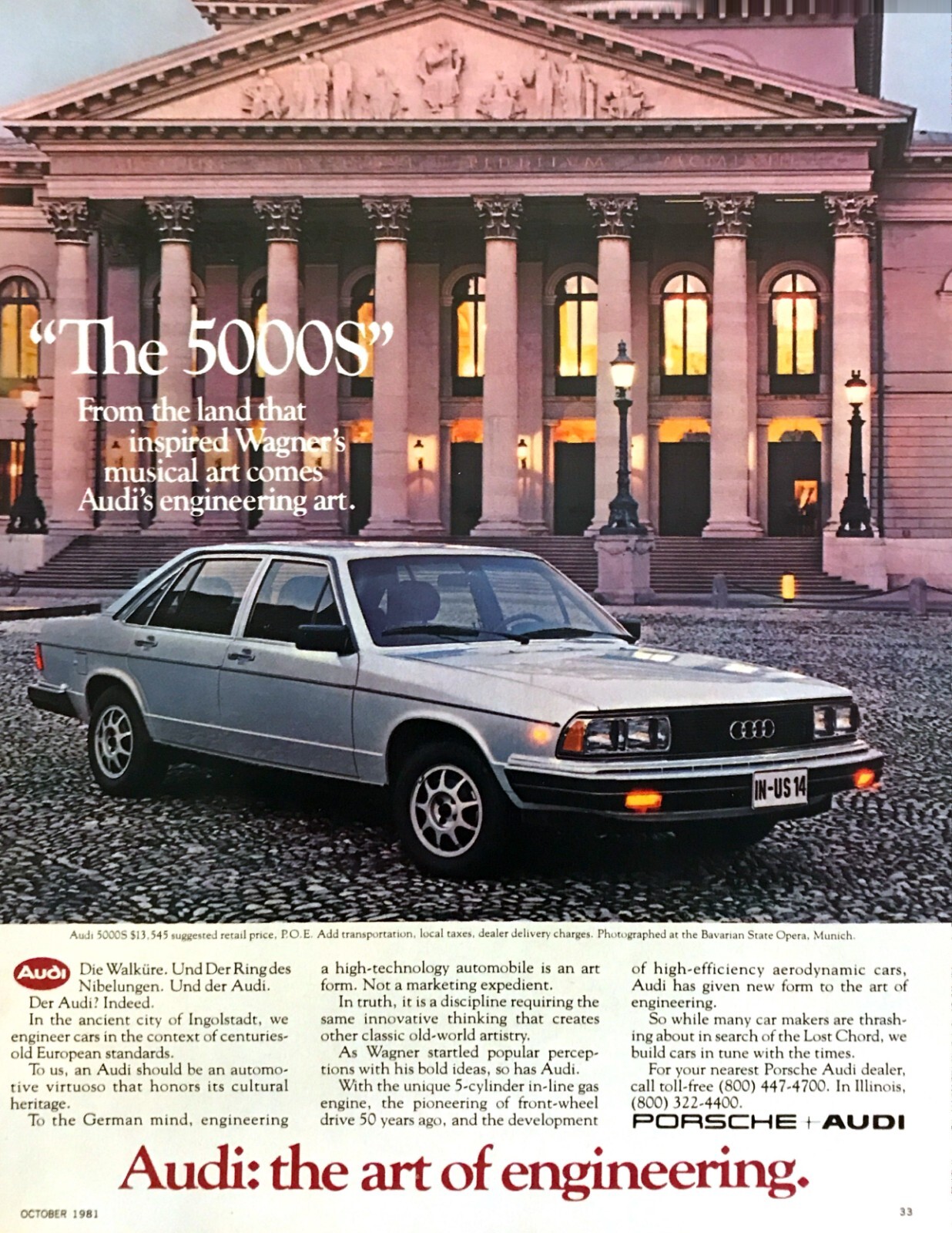 1981 Audi 5000S Sedan photo "It Honors its Cultural Heritage" vintage ...
