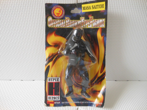 New Japan Pro Wrestling Official Bronze type Figure Masa Saitoh Tohkon ...