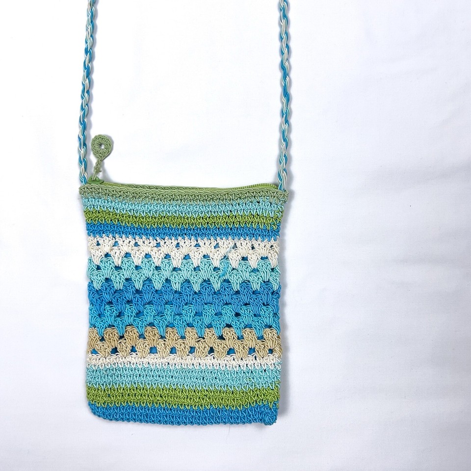 Y2K Crochet Mini Crossbody Bag | eBay