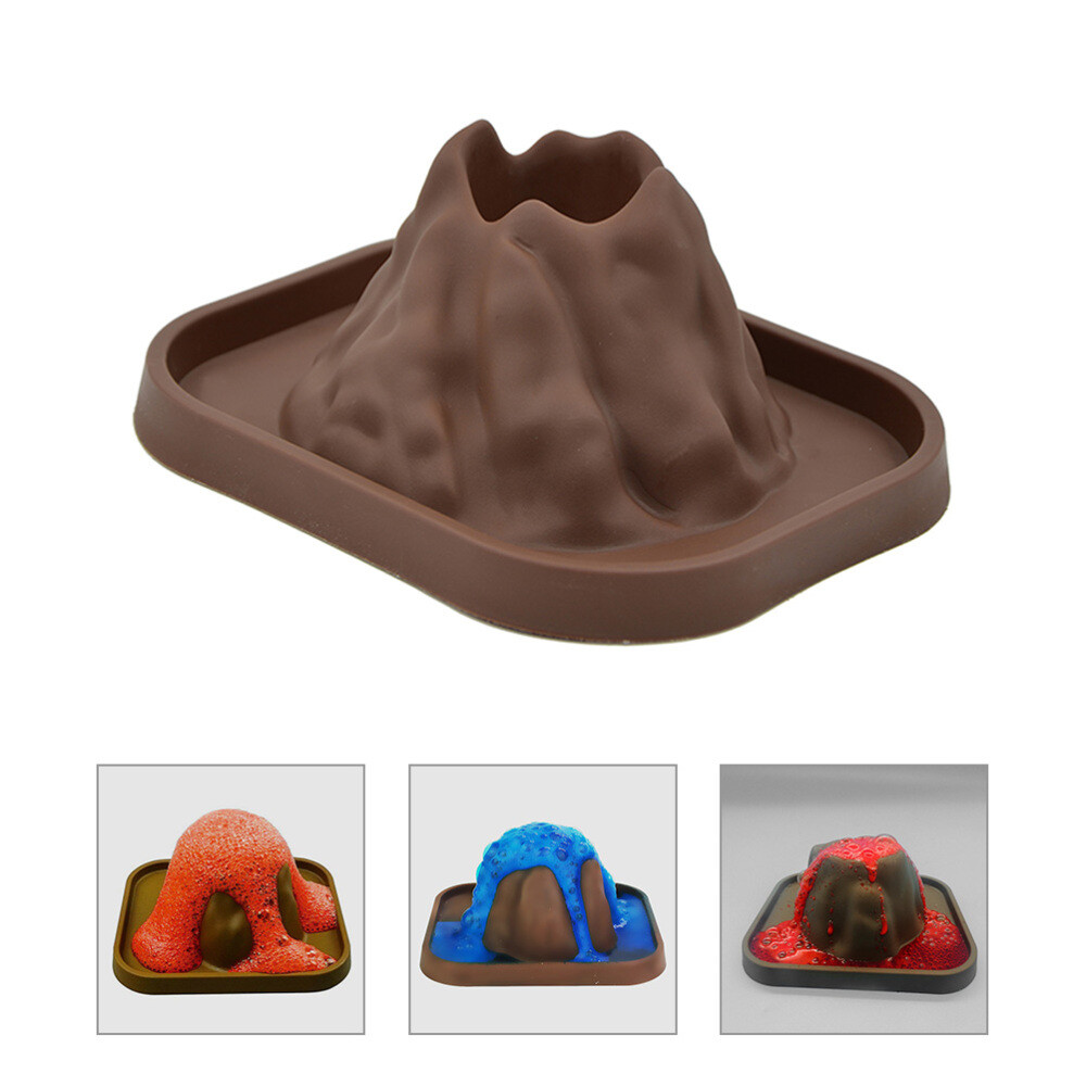 10 Pcs Volcano Mold Shell Toy Eruption Volcanificador Model | eBay