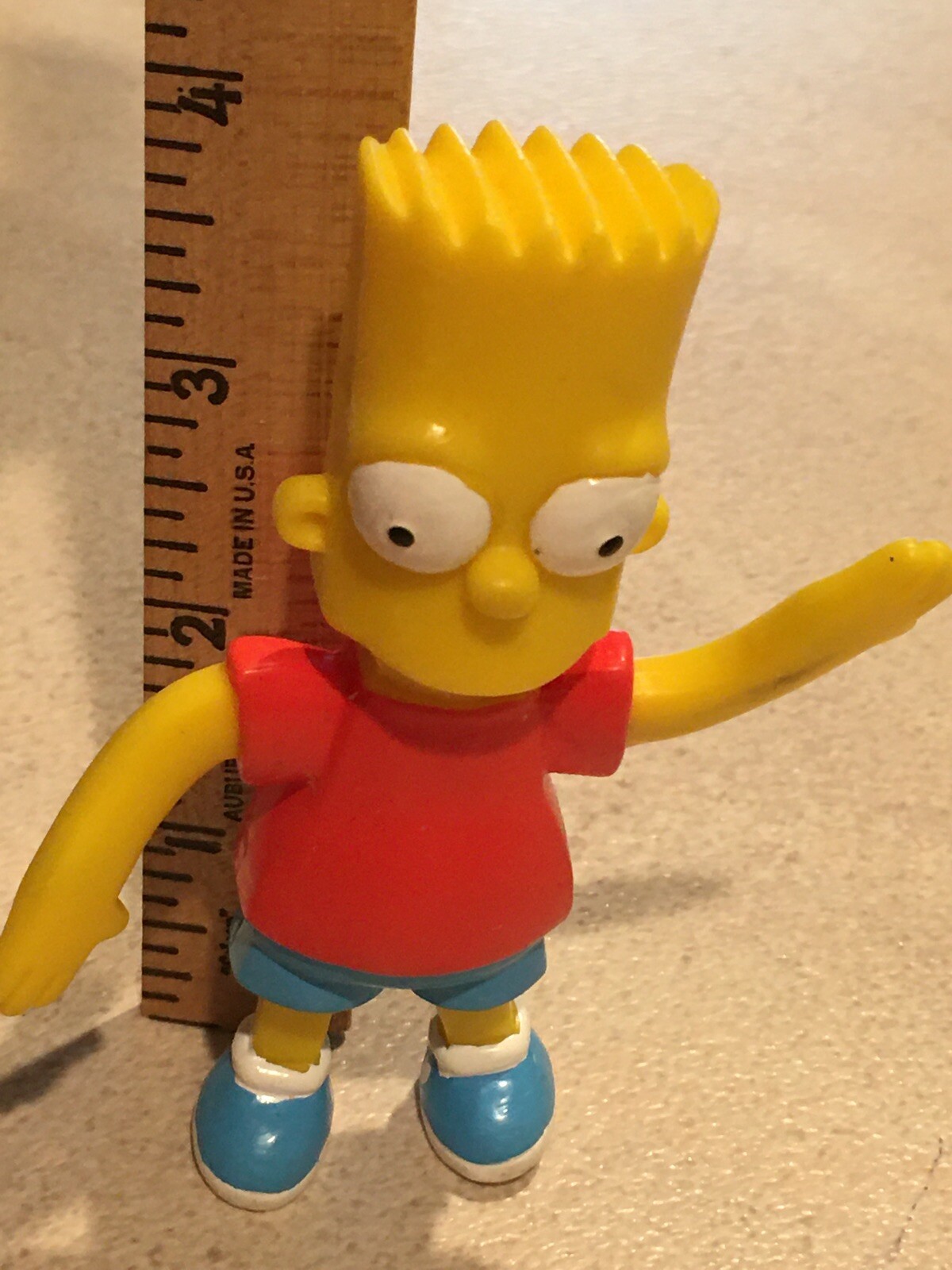 Bart Simpson Bendable Poseable Figure NJ Croce The Simpsons 2002 EUC | eBay