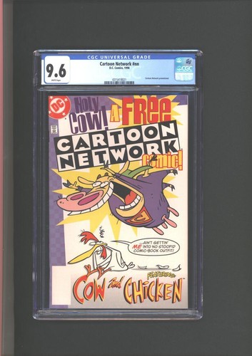 Cartoon Network #nn CGC 9.6 Cartoon Network Promotional 1998 | eBay