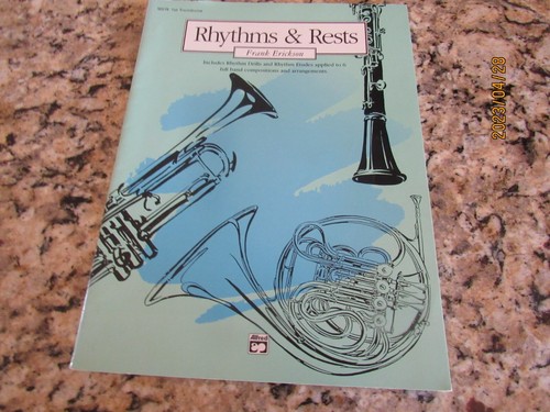 Rhythms & Rests-Frank Erikson-1st Trombone-Alfred #16574-Song Music ...