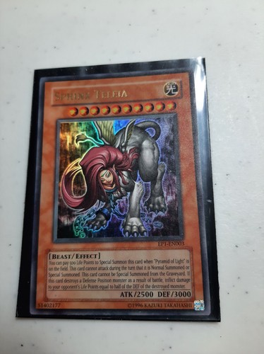 Sphinx Teleia Yu-Gi-Oh! EP1-EN003 Foil Ultra Rare Excellent EX | eBay