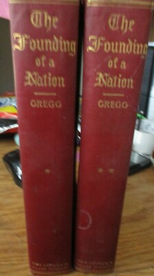The Founding of a Nation Volumes One And Two 1915 S15 | eBay