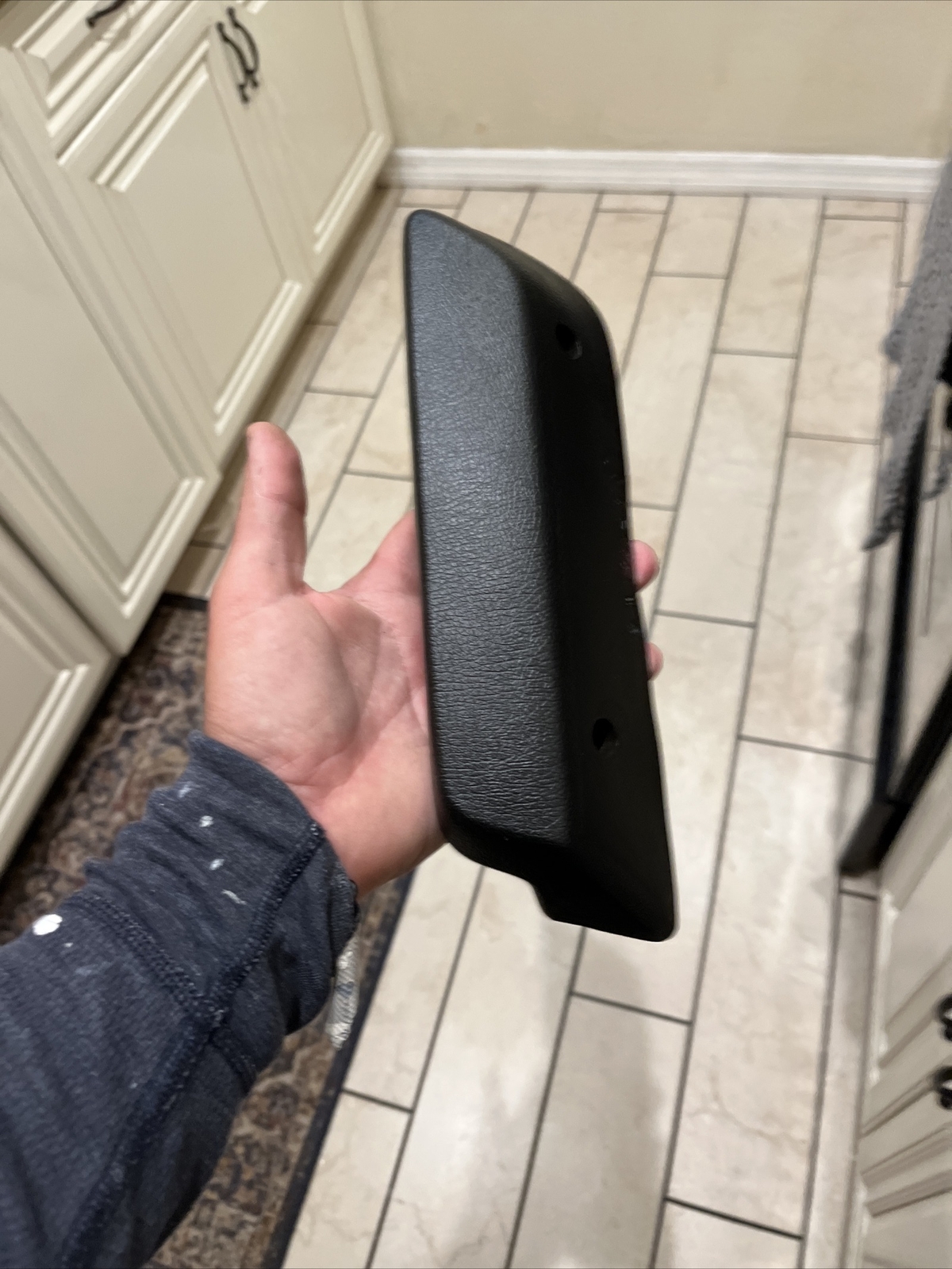 OEM BMW E30 Sedan Black Rear Right Passenger Door Arm Rest 84-91 318i ...