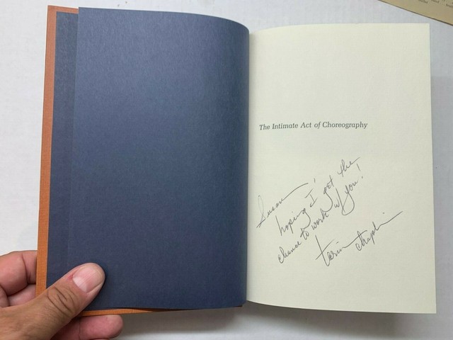 The Intimate Act of Choreography by L. Tarin Chaplin, Lynne A. Blom and ...