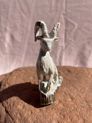 Zuni Antler Ram From Master Zuni NM Artist Pernell Laate | eBay