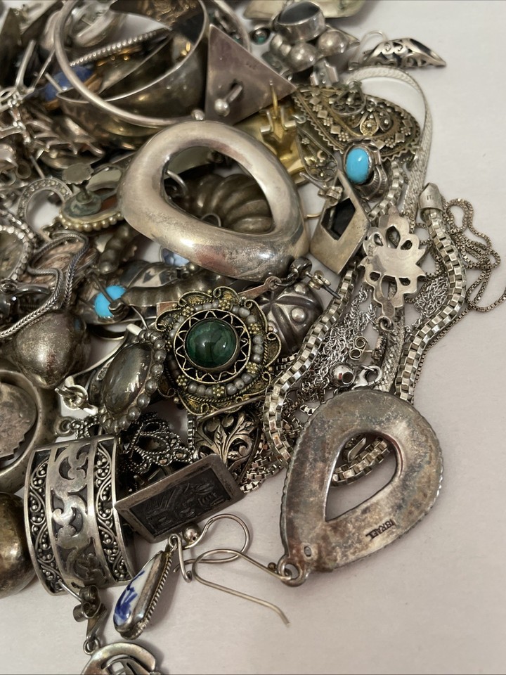 Lot Sterling Silver Scrap 925 / (582 Grams) | eBay