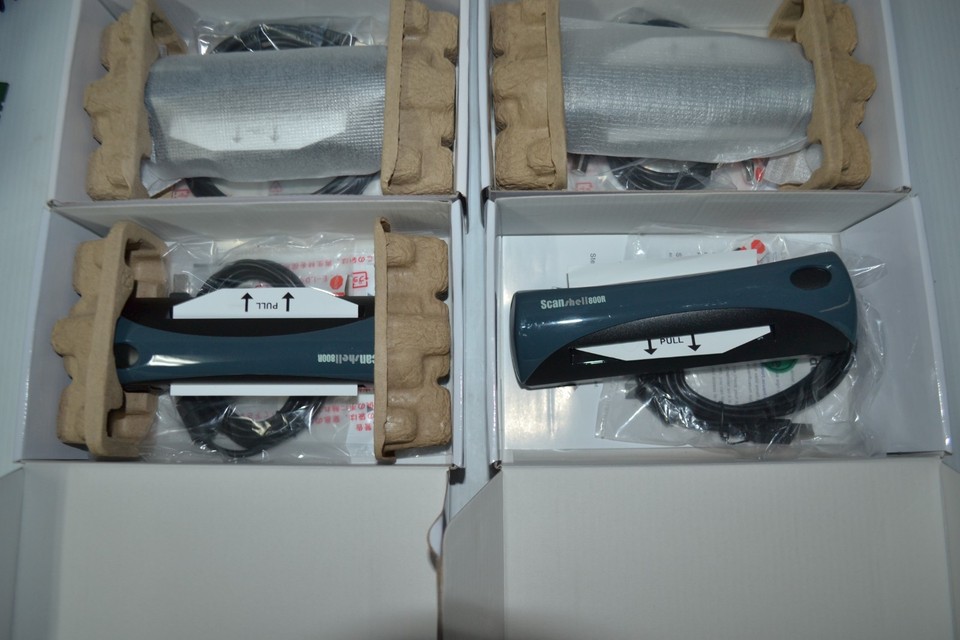 LOT OF 4 NEW ScanShell 800R Color, USB, Portable. Scan | eBay