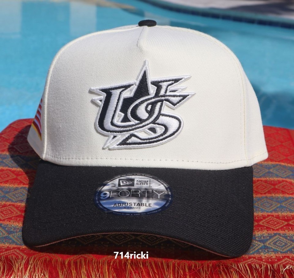 2026 WBC USA World Baseball Classic Snapback Hat New Era 9FORTY A-FRAME ...