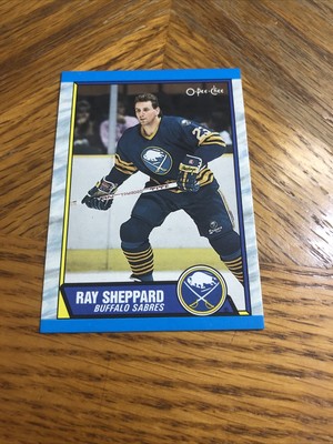1989-90 O-PEE-CHEE RAY SHEPPARD BUFFALO SABRES #119 Set Break | eBay