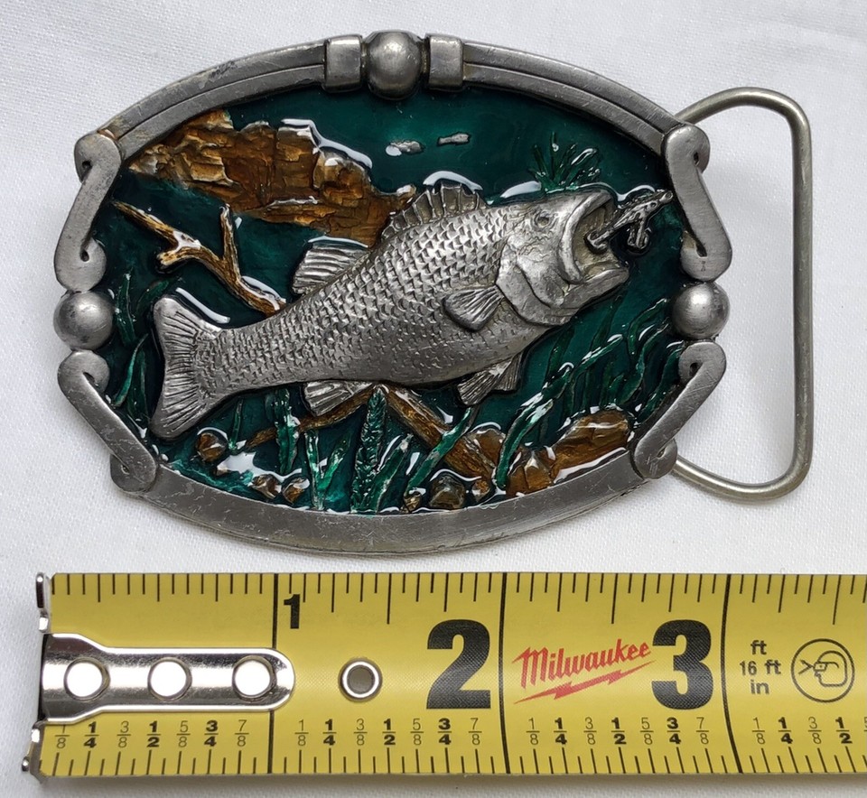 Buckles Of America Masterpiece Collection - Large Mouth Bass Fish ...