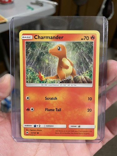 Spanish Pokémon TCG Charmander 18/147 Burning Shadows Common | eBay