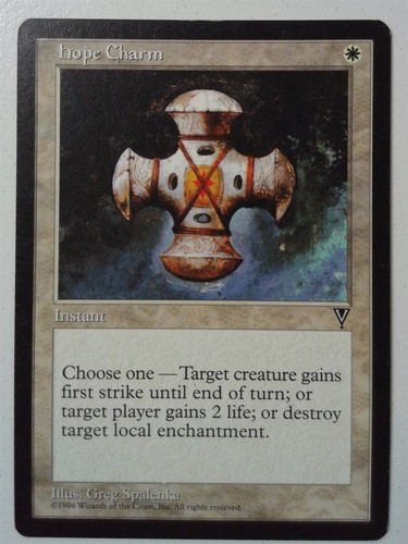Hope Charm *Common* Magic MtG x1 Visions MP | eBay