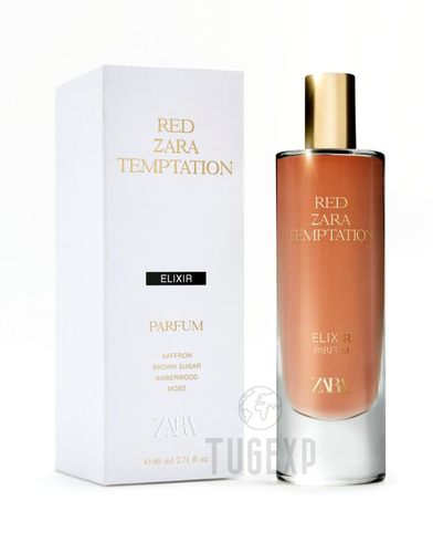 ZARA Red Temptation Elixir Parfum Women Fragrance Perfume 80ml 2.7 oz ...