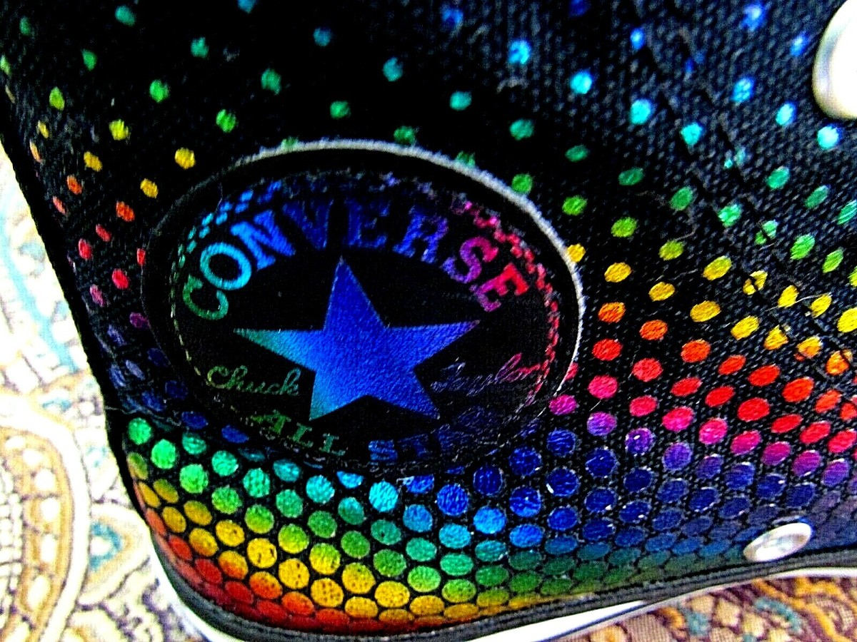 Rainbow Converse Circle