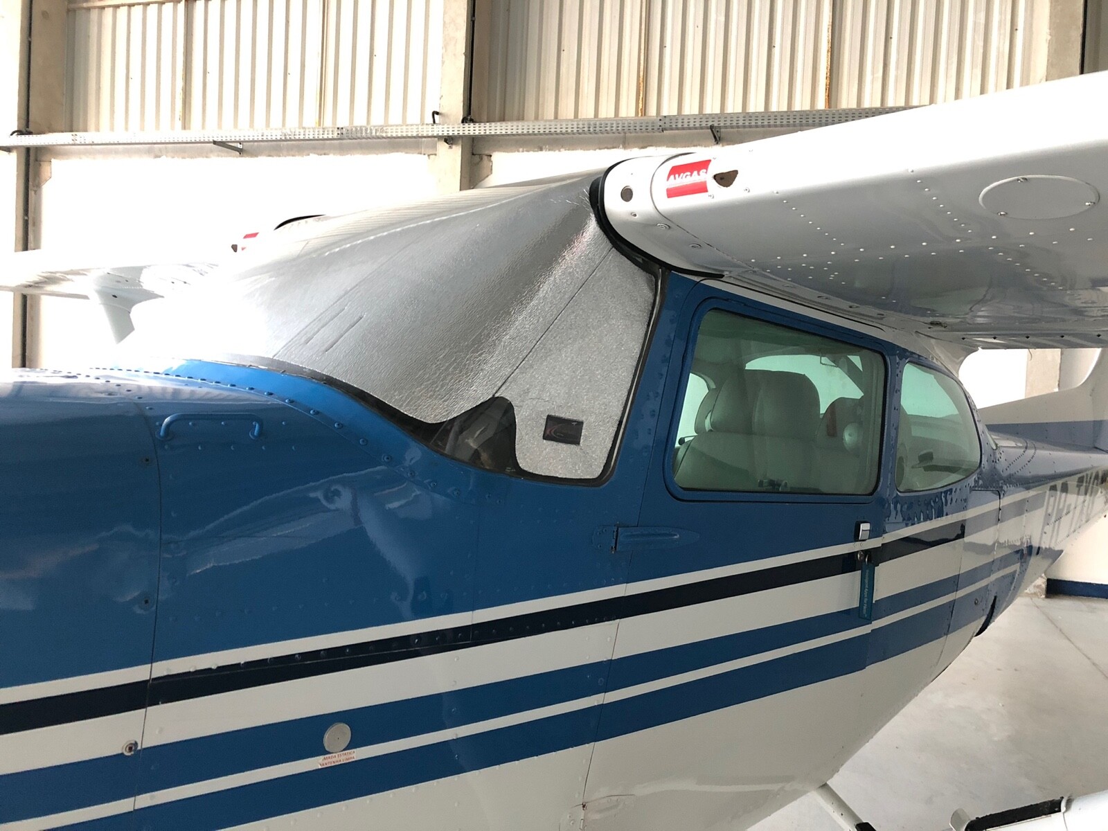 CESSNA 172 - TWO WINDSHIELD SUNSHADES SET | eBay