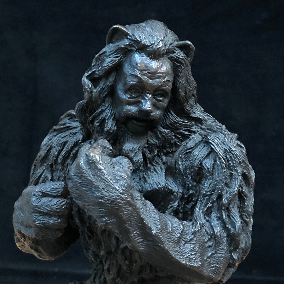 Rare COWARDLY LION Prototype Bronze Statue Sculpture - Wizard of Oz | eBay