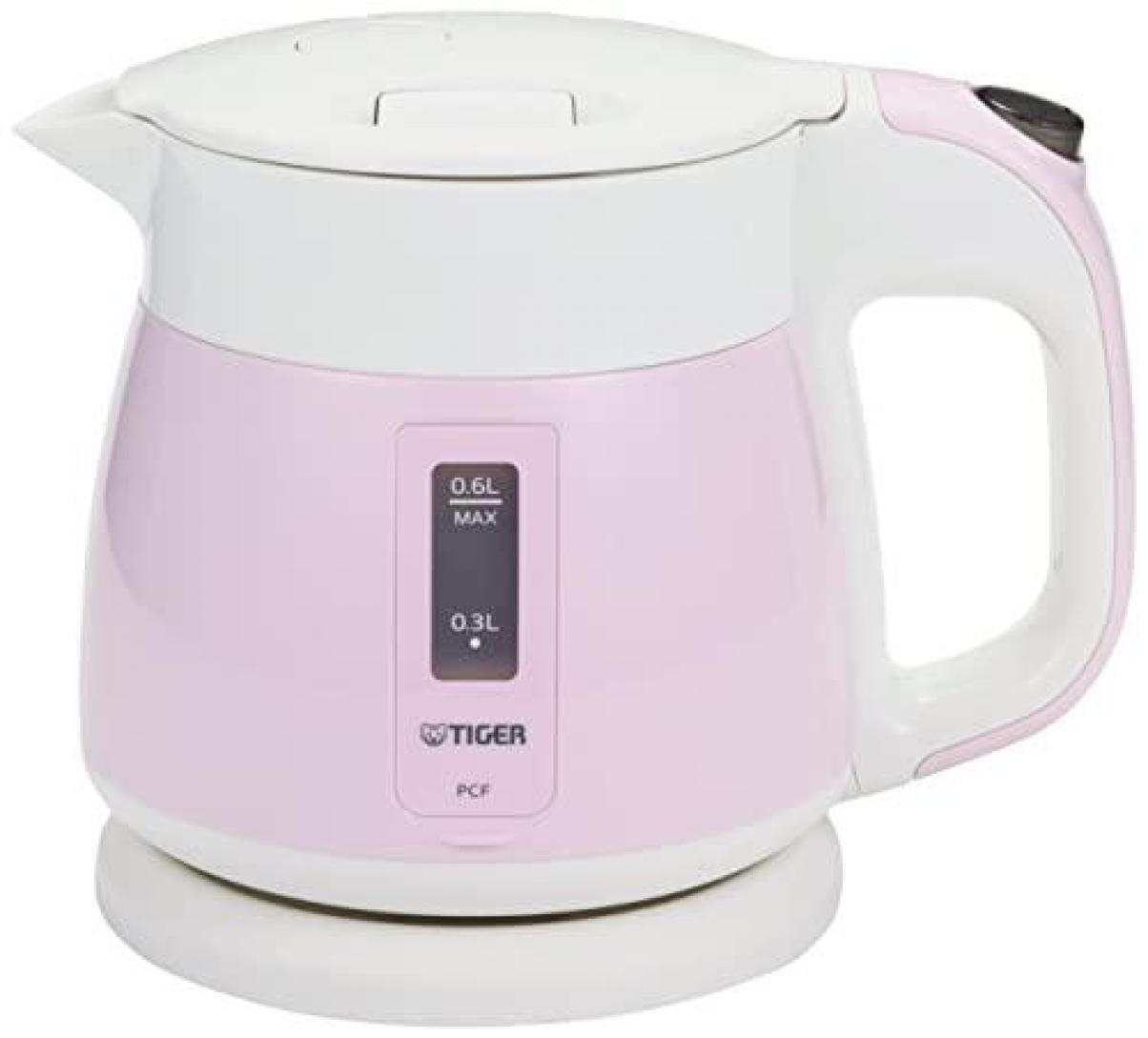 Tiger thermos electric kettle 600ml pink Wakuko PCF-G060-P Japan New | eBay