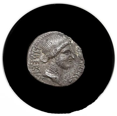 Civil War. AD 68-69. AR Denarius, Revolt of Vindex, Very Rare, NGC VF ...