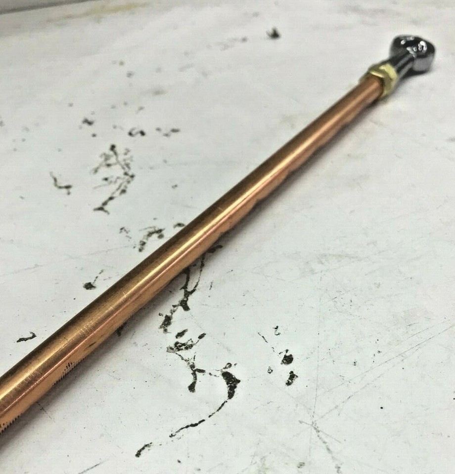 COPPER SHIFT ROD HARLEY SOFTAIL 86-96 linkage shifter link brass chrome ...
